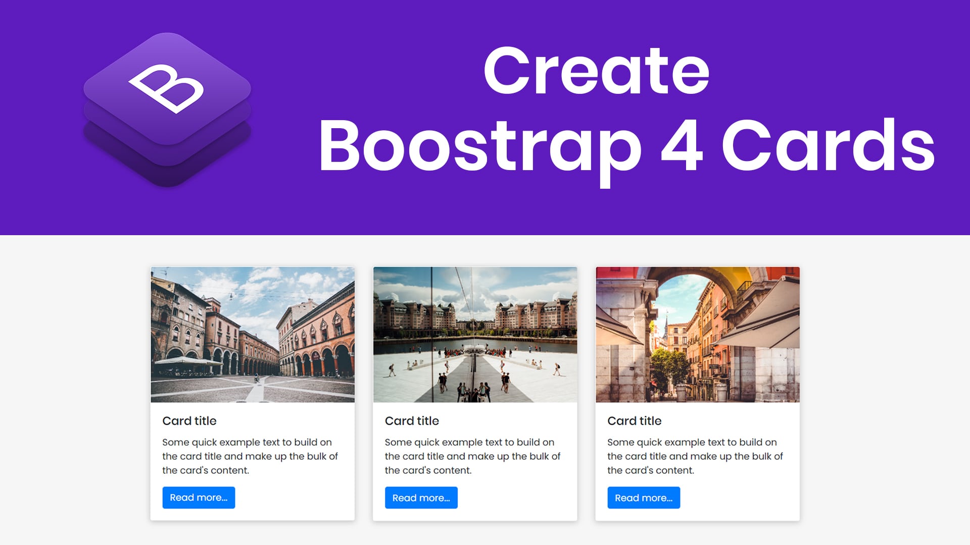 Use Responsive Card In Bootstrap 4 Code4Education