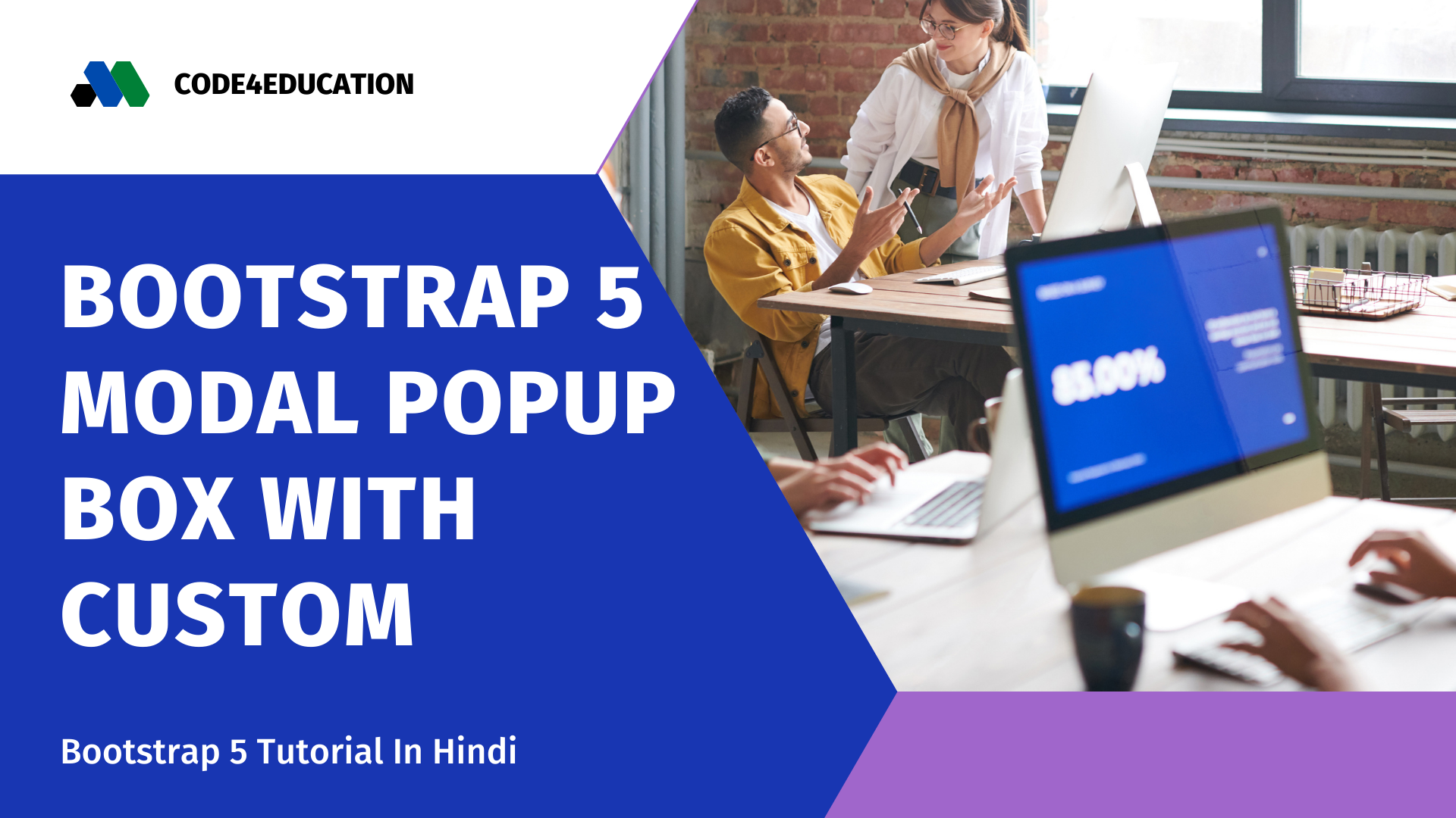 Create Responsive Modal Popup Box Using Bootstrap 5 Code4education